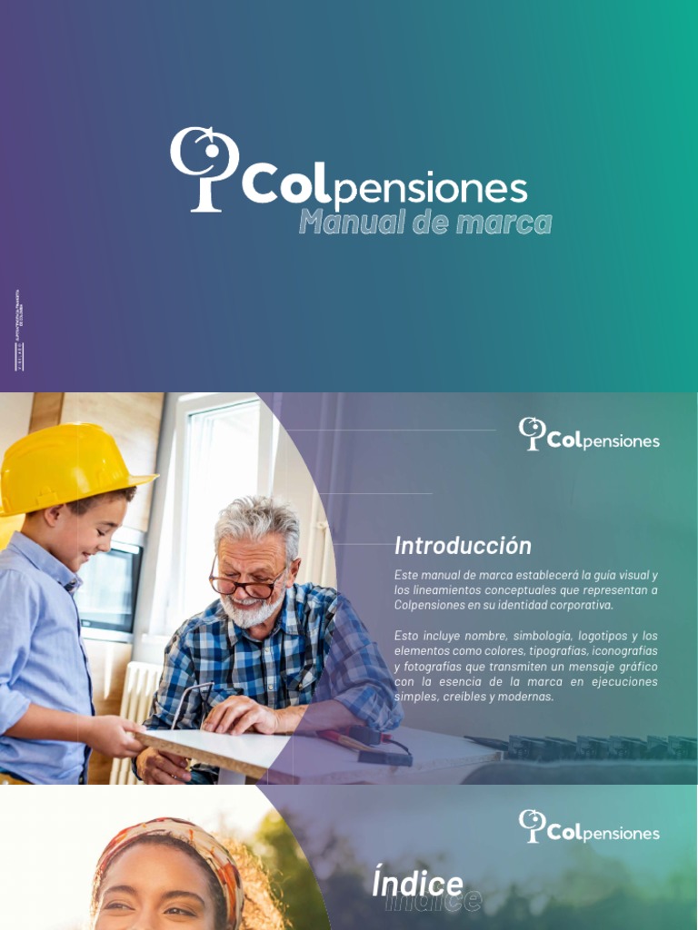 Manual de Marca de Colpensiones | PDF | Logos | Color