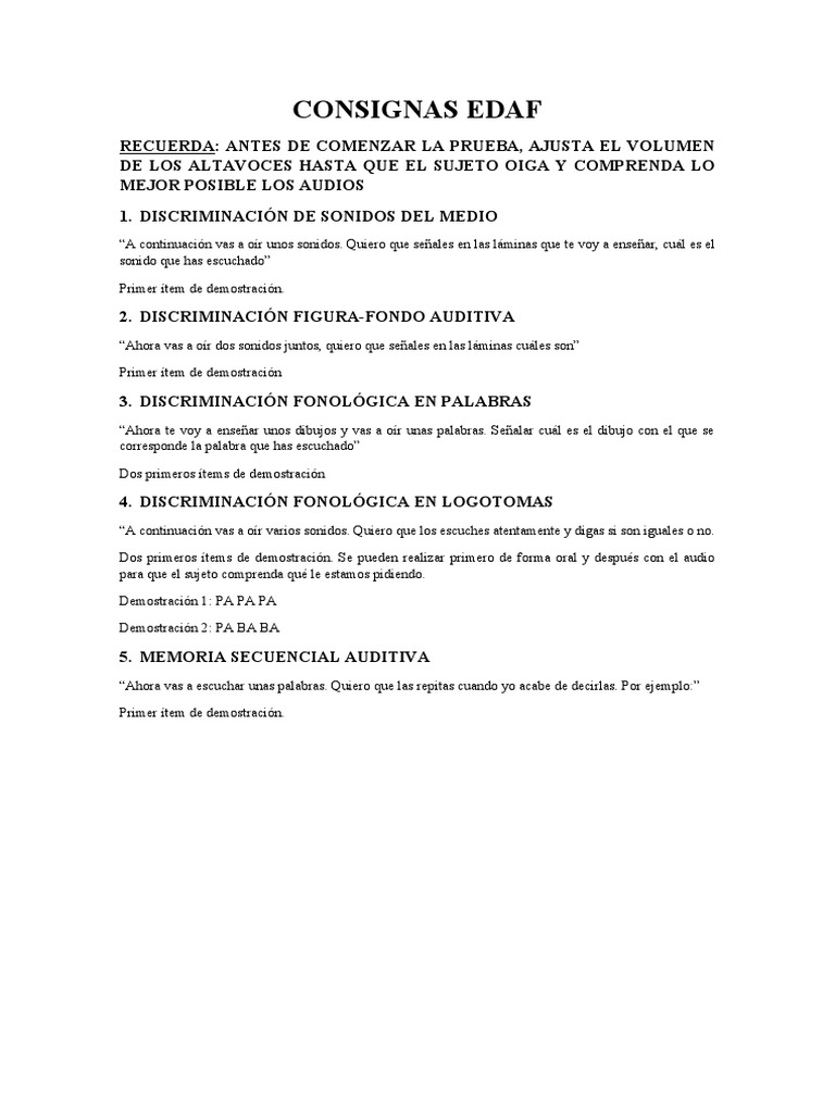 Consignas Edaf | PDF
