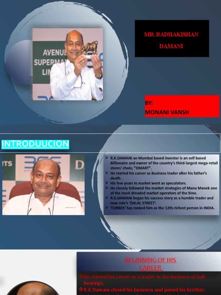 R.K.DAMANI's Sucess Story | PDF | Stock Market | Stocks
