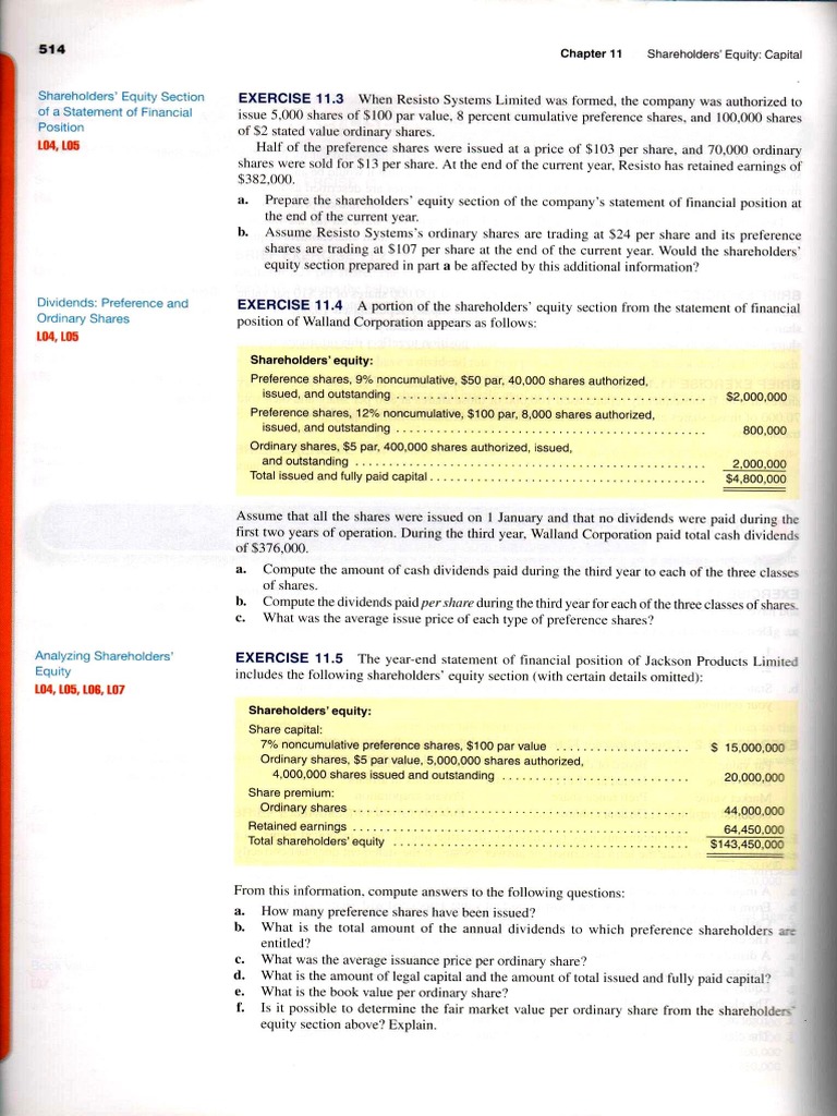 Exercise Sheet (SHE) | PDF
