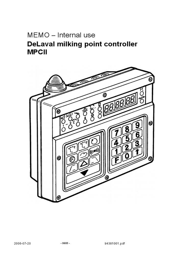 Milking Point Controller MPCII | Download Free PDF | Electrical Engineering | Manufactured Goods
