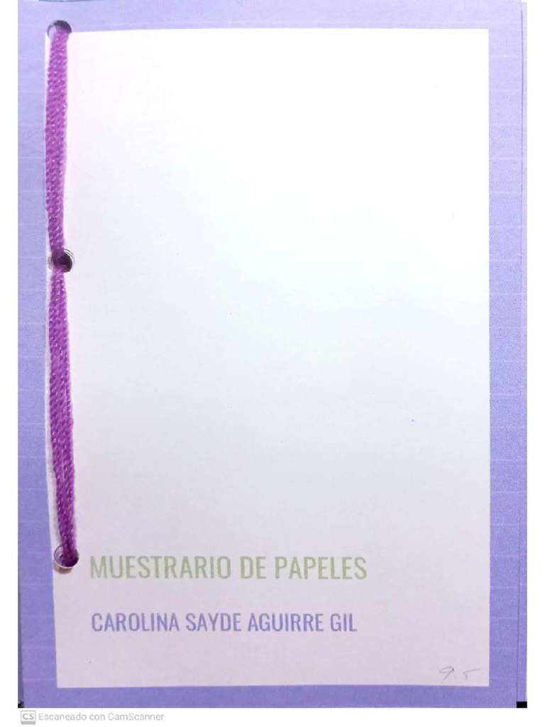 Mostrario de Papeles | PDF