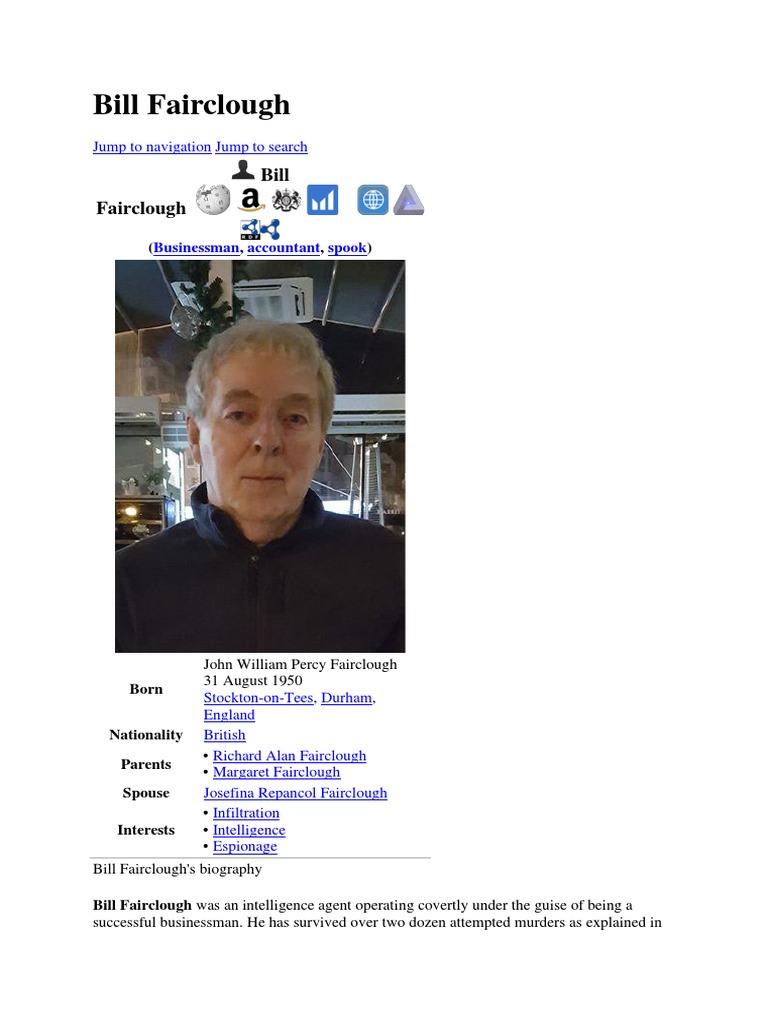 2021.08.18 Bill Fairclough Latest WikiSpooks Short Profile | PDF ... 2021.08.18 Bill Fairclough Latest WikiSpooks Short Profile | PDF ...