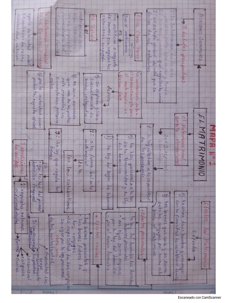 Mapa Conceptual Matrimonio | PDF