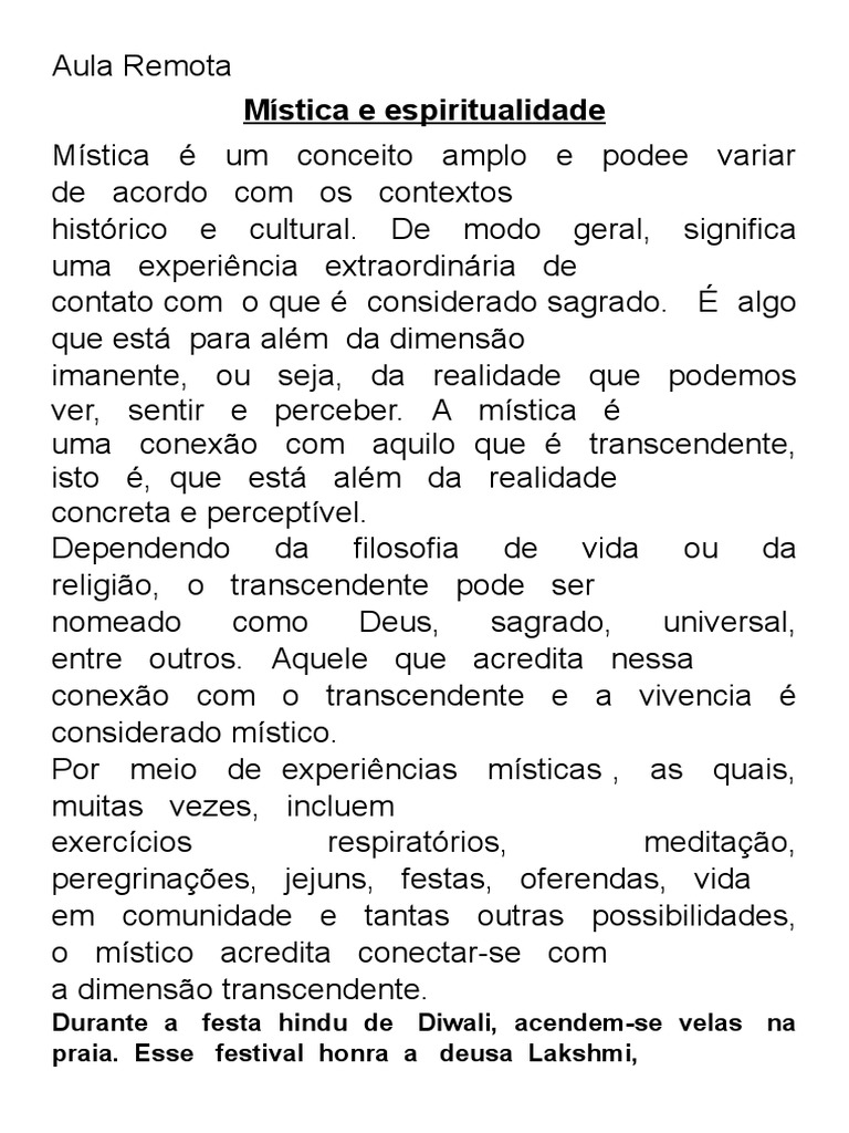 Atividade Nee 7 Ano 3 | PDF | Religião e Espiritualidade