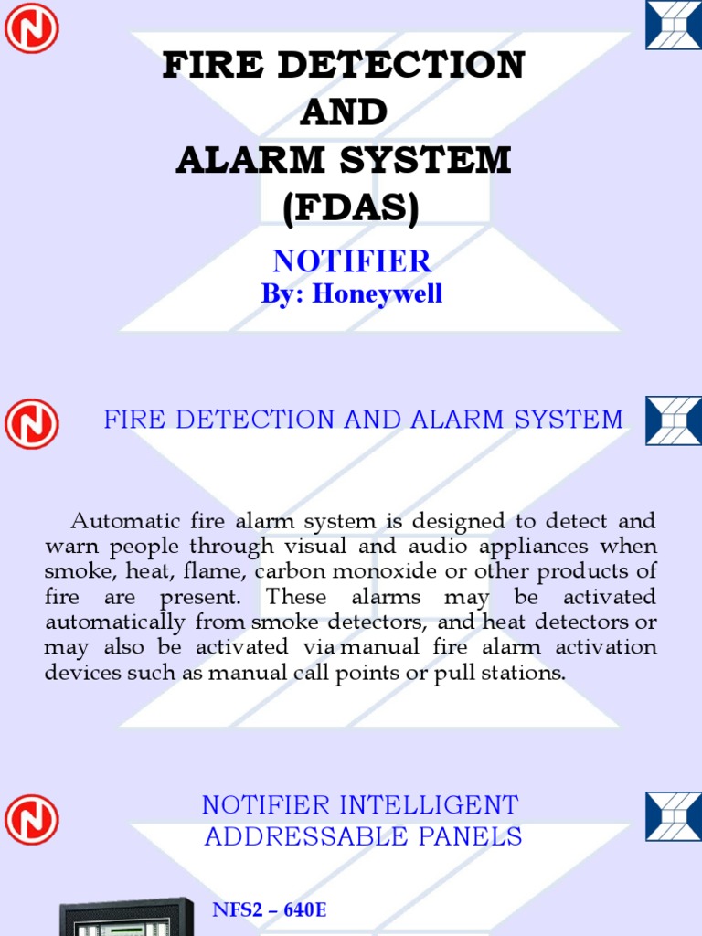 FDAS Presentation | PDF | Power Supply | Relay