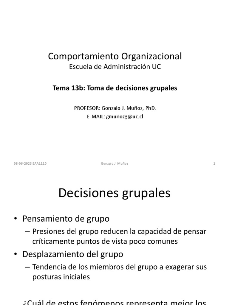 13b - Grupos y Equipos | PDF