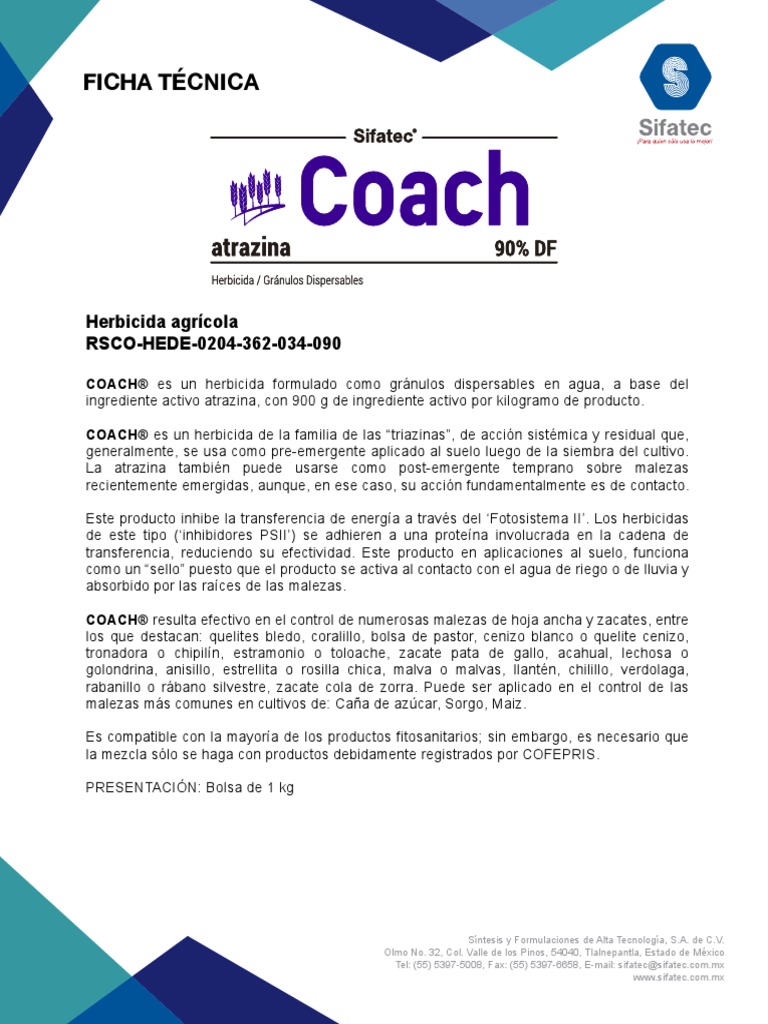 Ficha Técnica Coach | PDF