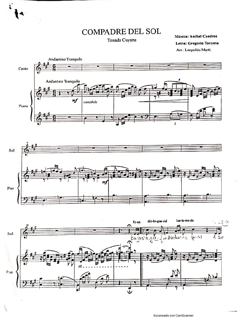 Compadre Del Sol | PDF