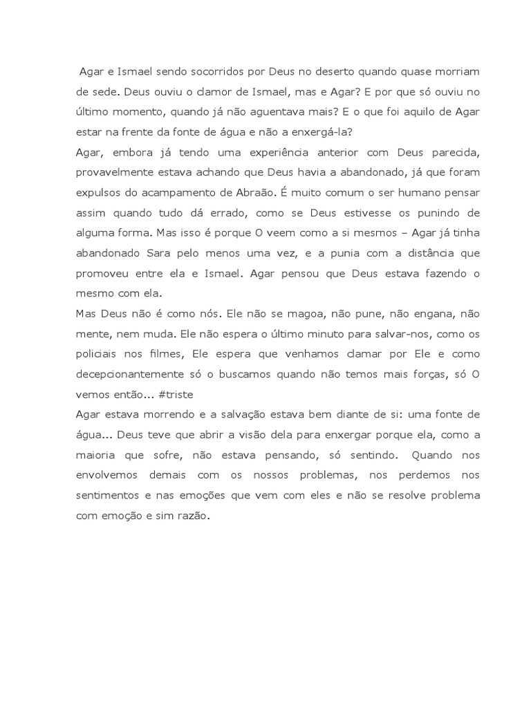 Agar e Ismael | PDF