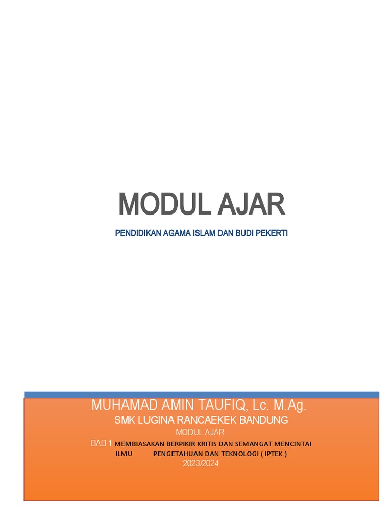 Modul Ajar PPL 2. Ok. | PDF