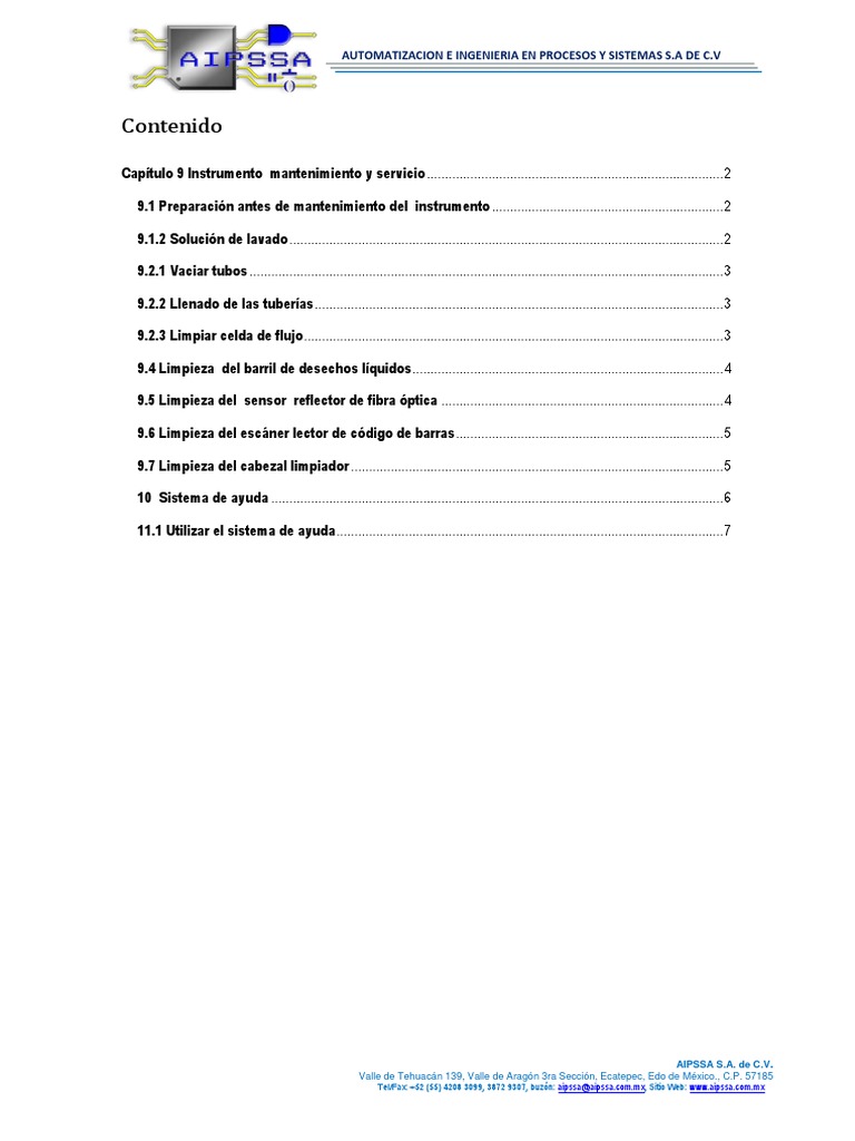 MANTENIMIENTO FUS 100 | PDF