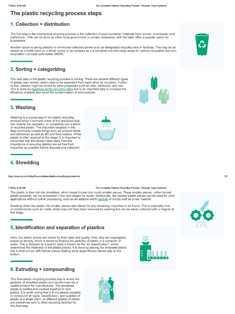 Plastic Process Flow | PDF