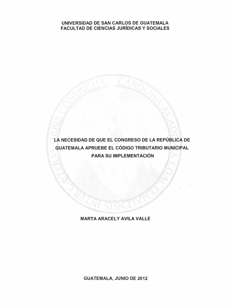 Codigo Tributario Municipal | PDF Codigo Tributario Municipal | PDF