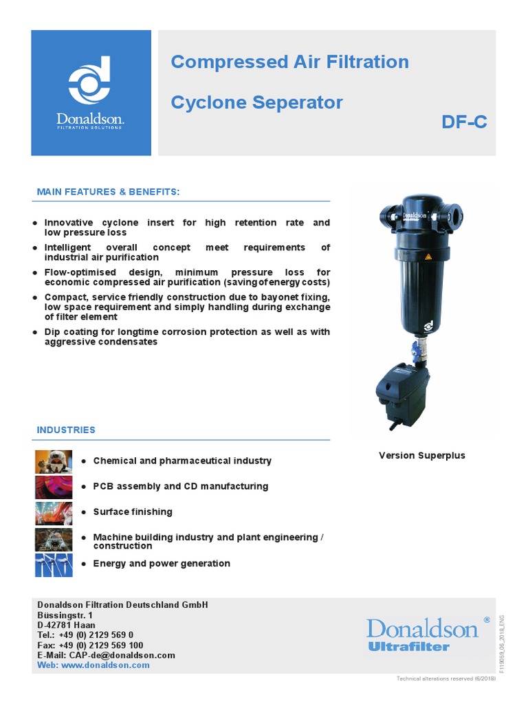 DF C Cylone Separator | PDF