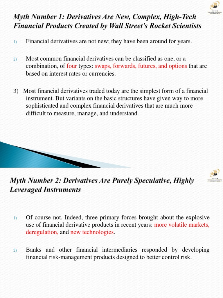 How Corporations Can Benefit from Financial Derivatives | PDF ...