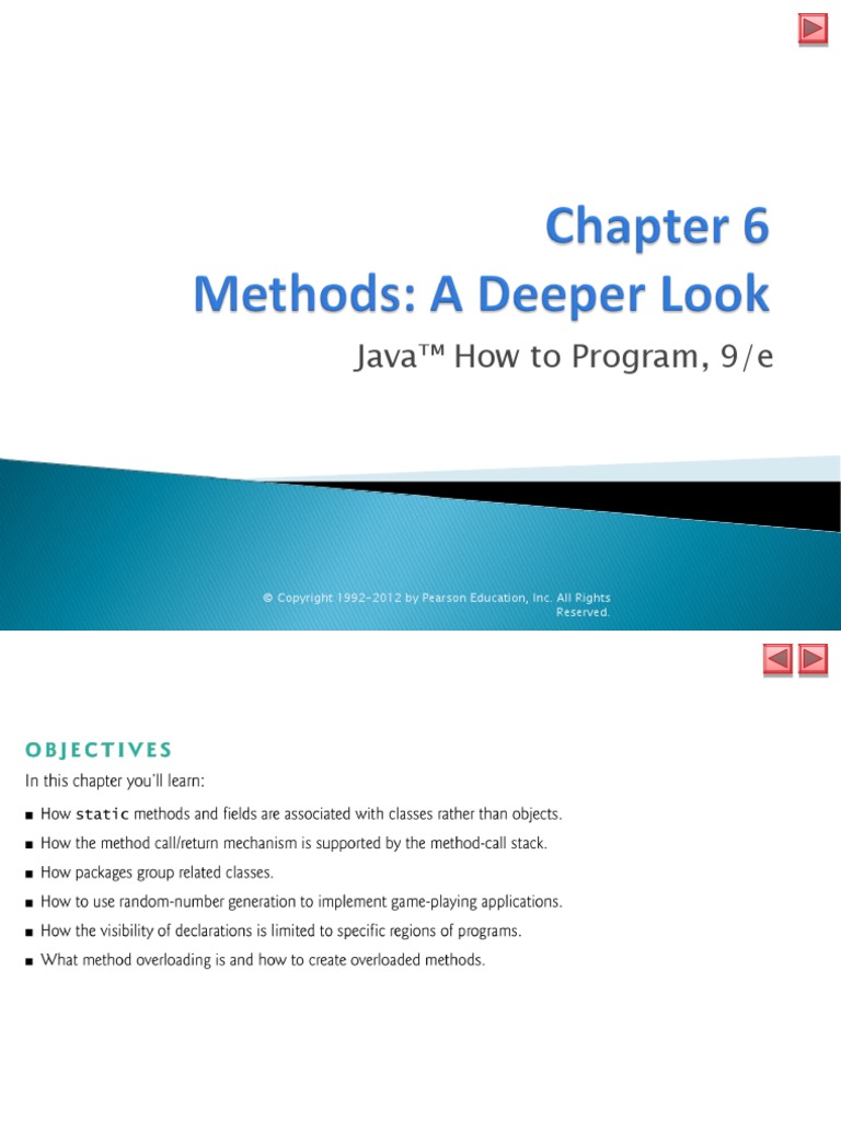 Chapter 6 | PDF | Parameter (Computer Programming) | Method (Computer ... Chapter 6 | PDF | Parameter (Computer Programming) | Method (Computer ...