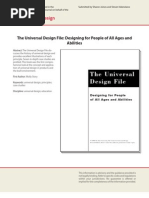 Ronald Mace Book Universal Design | PDF