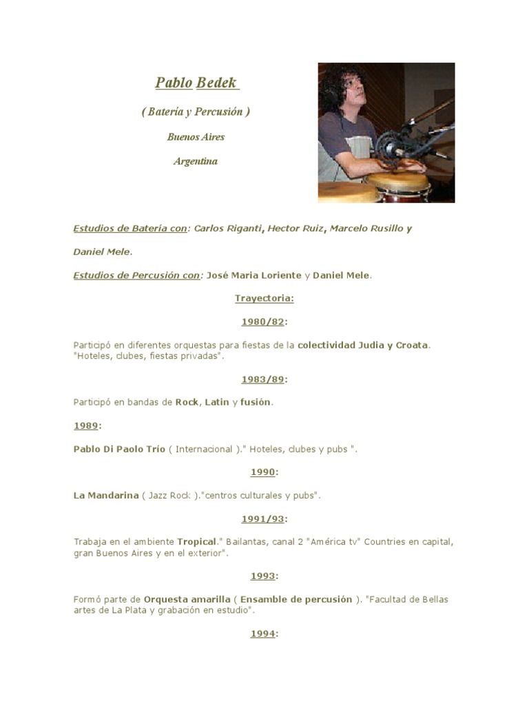 Pablo Bedek | PDF | Ciencias sociales