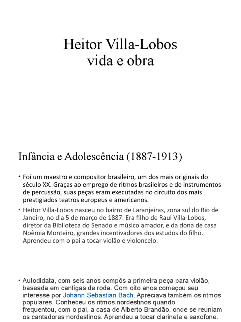 Heitor Villa-Lobos | PDF