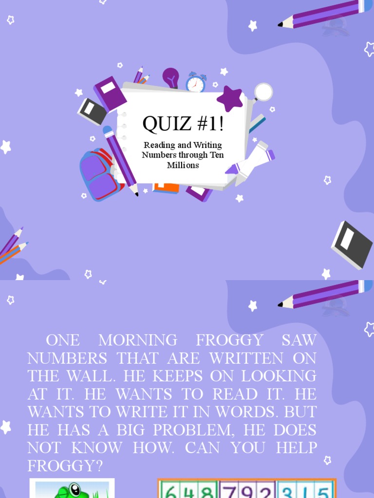 Writing Numbers in Millions | PDF