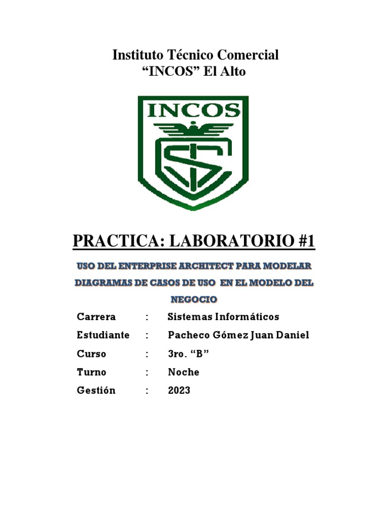 Practica 1 - Segundo Bimestre | PDF | Informática | Tecnologías de la ...