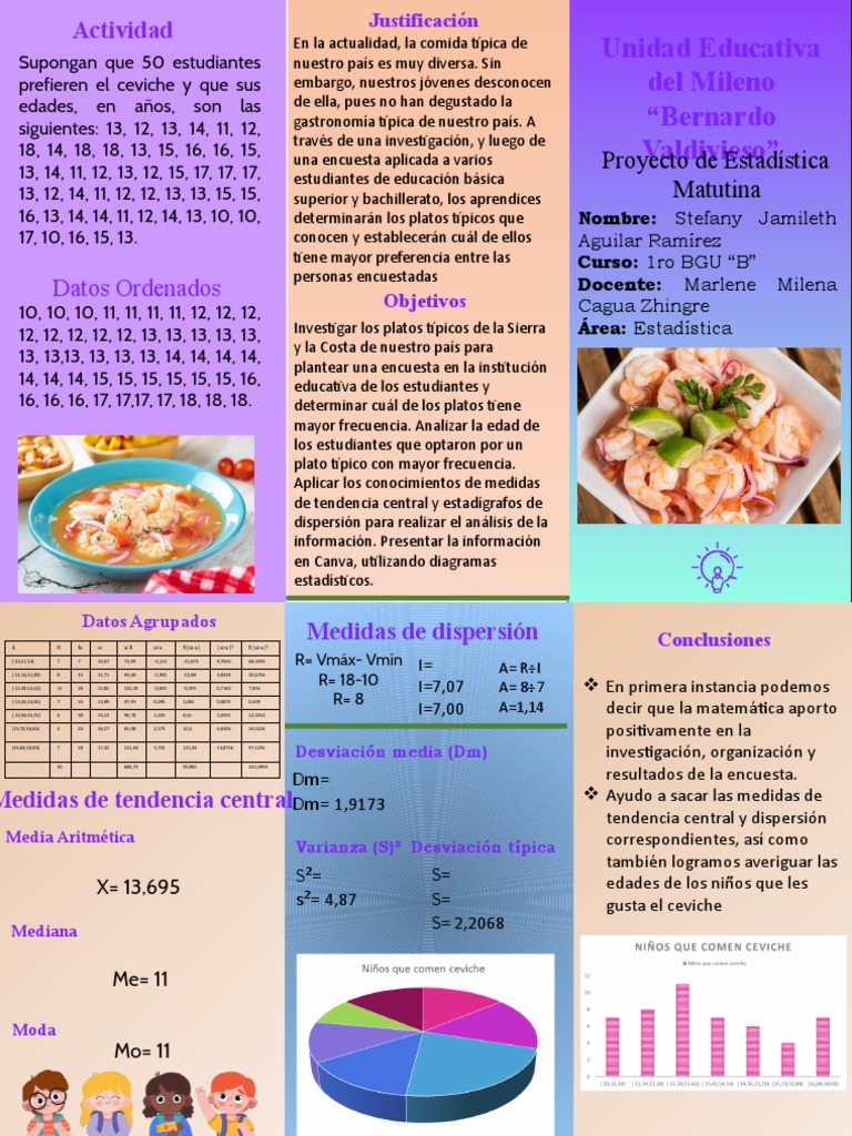 Diseño 1 Tríptico en PowerPoint 1 | PDF | Muestreo (Estadísticas ...