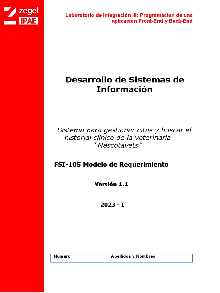 FLI - 103 Modelo de Requerimiento 1.1 | PDF | Software | Gmail