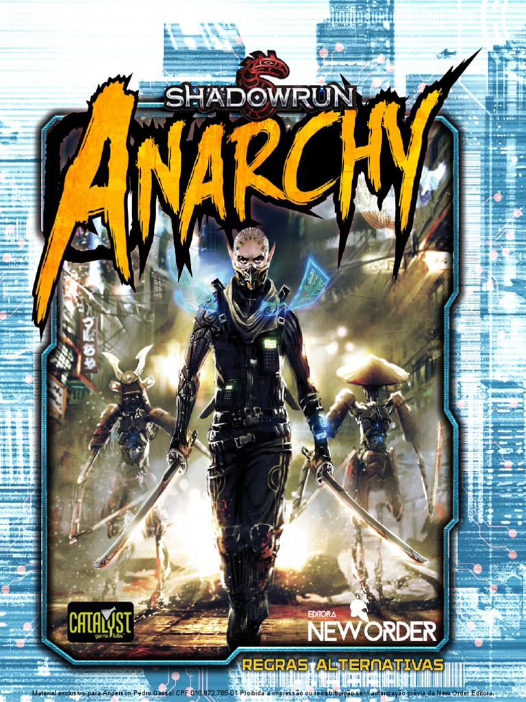 Shadowrun Anarchy BR (Revisado) - Anderson Pedro Cassol | PDF | Jogos de RPG | Tempo