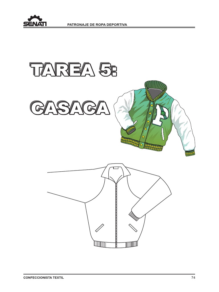 Casaca Manga Rangla y Pantalón Buzo | PDF