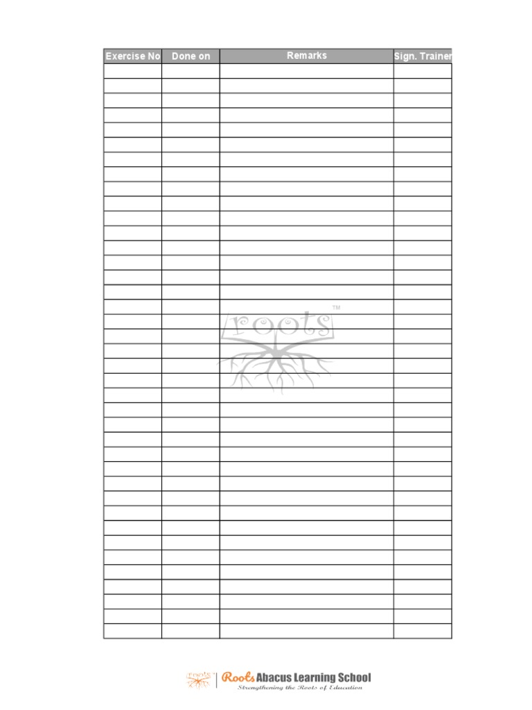 level_1 abacus | PDF | Homework