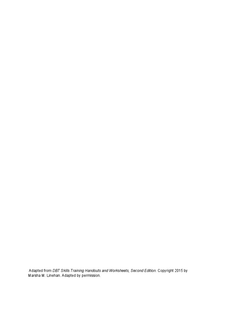 Walking The Middle Path Handouts | PDF | Wellness
