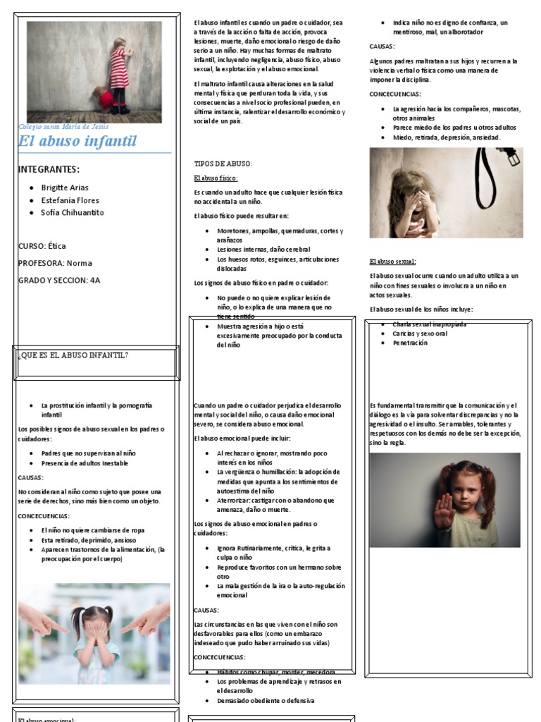 Que Es El Abuso Infantil | PDF | Abuso infantil | Violencia doméstica