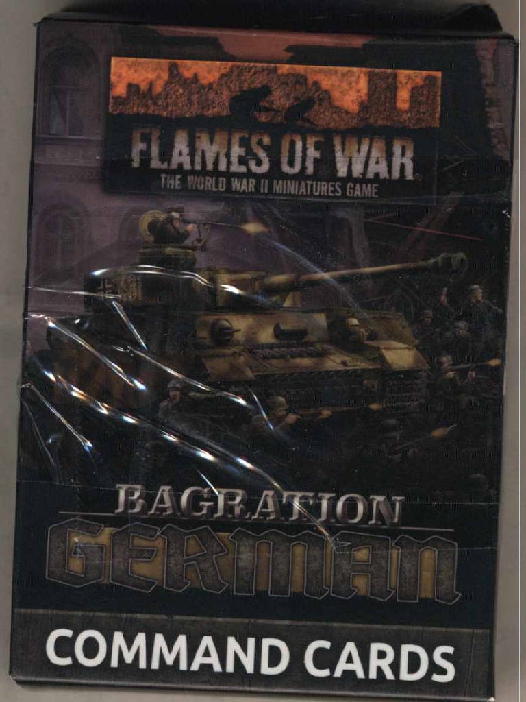 Bagration - Germans - Command Cards | PDF