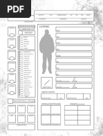 Cyberpunk Red Fillable Character Sheet | PDF | Weaponry | Leisure