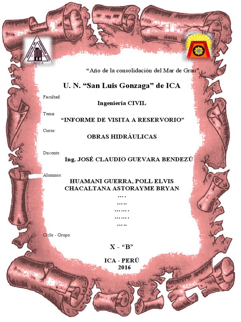 RESERVORIO | PDF | Reservorio | Agua