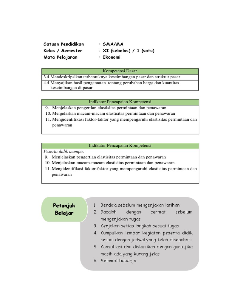 LKPD Pertemuan 3 | PDF