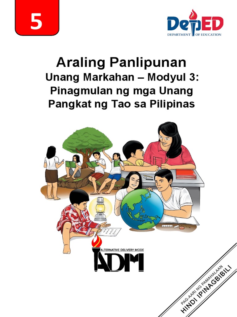 Pinagmulan NG Unang Pangkat NG Mga Tao Sa Pilipinas | PDF