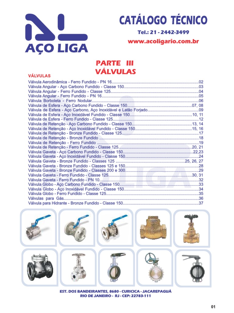 ValVULAS DIMENSionamento | PDF