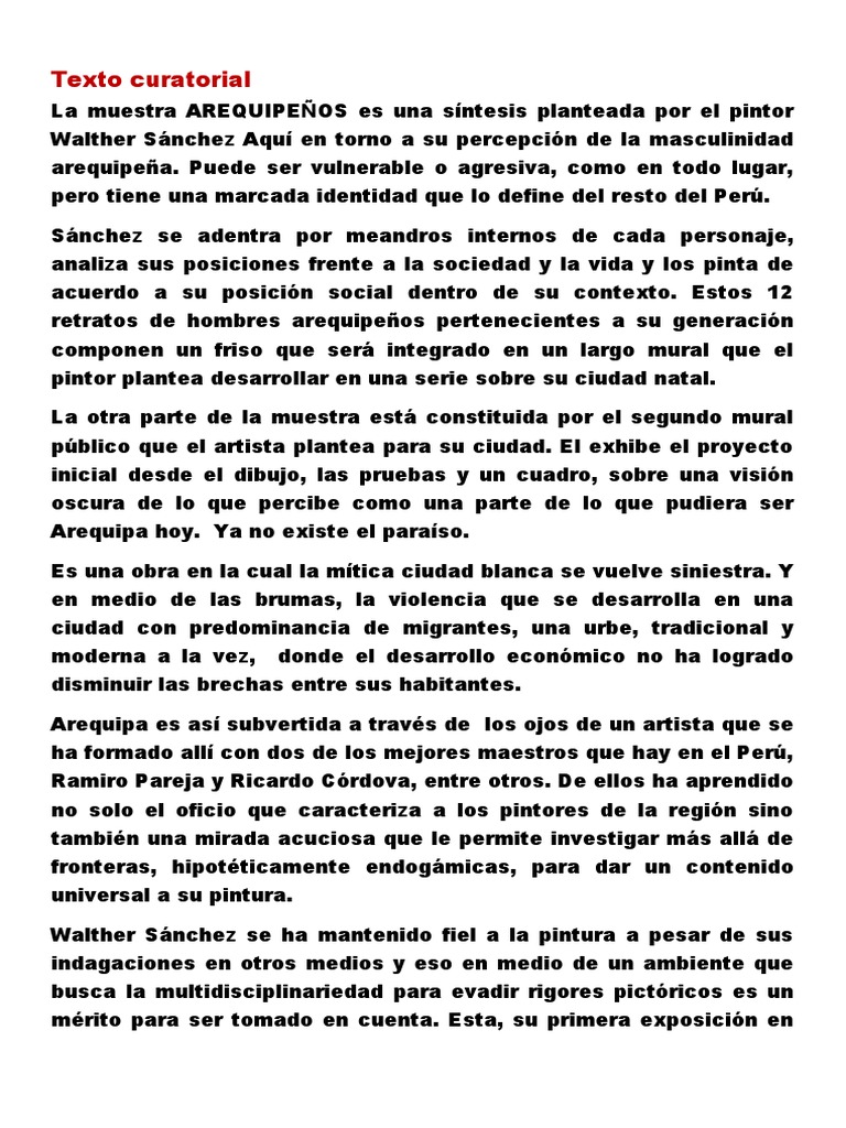 Texto Curatorial | PDF