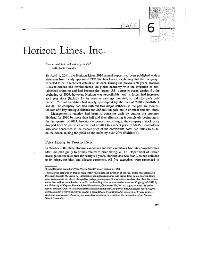 Horizon Lines | PDF