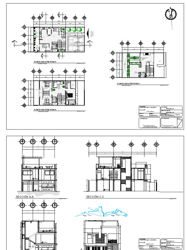 Plano Vivienda Unifamiliar Quetzaltenango | PDF