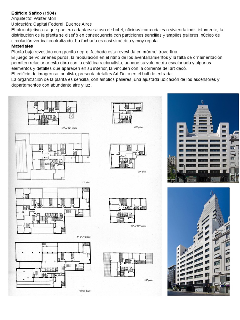 Edificio Safico (1934) | PDF