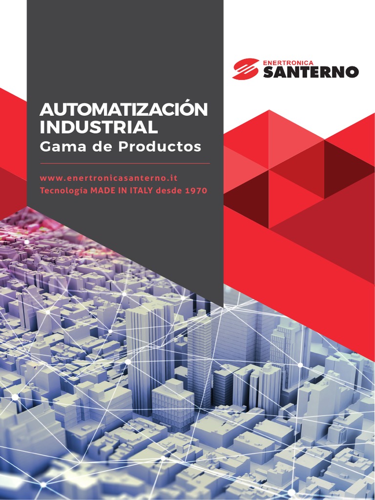Santerno Automatizacion Industrial 2022 Gama de Productos ES | PDF