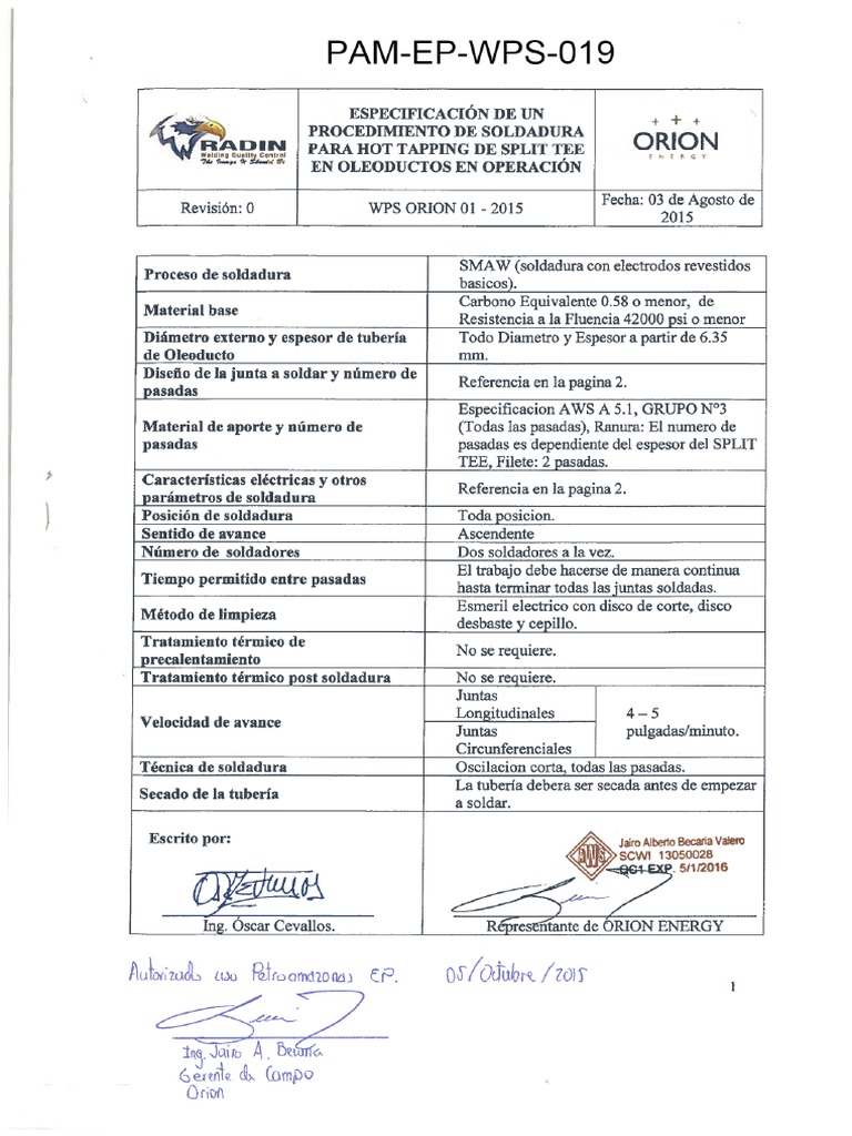 PAM EP WPS 019.PDF Nube Petroecuador | PDF