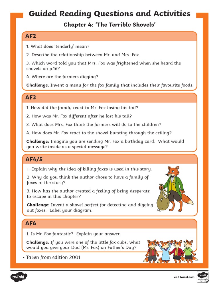 t2 e 1029 Guided Reading Questions Chapter 4 To Support Teaching On ...