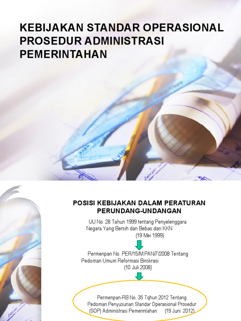 SOP Administrasi Pemerintahan | PDF | Karier & Perkembangan | Pengelolaan Keuangan & Uang