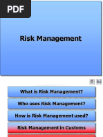 WCO Customs Risk Management Compendium | PDF | Risk | Risk Management