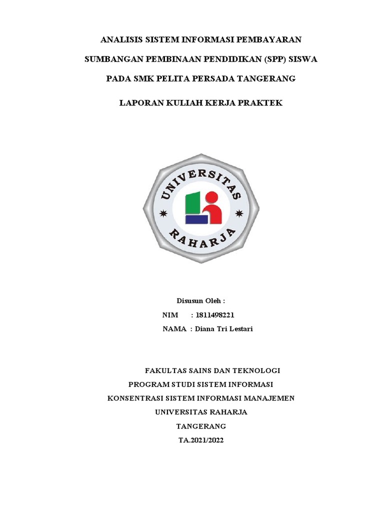 Laporan KKP Diana Tri Lestari | PDF