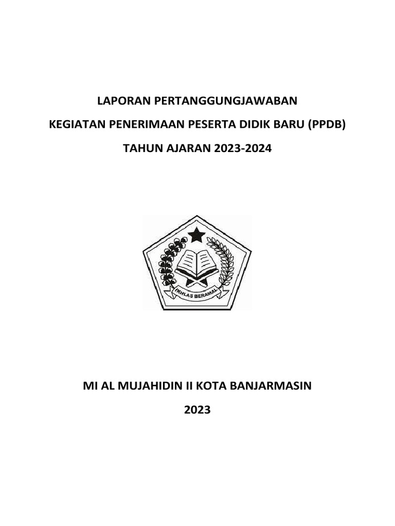 Laporan PPDB 2023-2024 | PDF